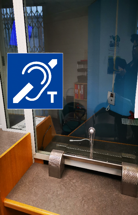 Through Glass Communication Speaker System, Installed Essex